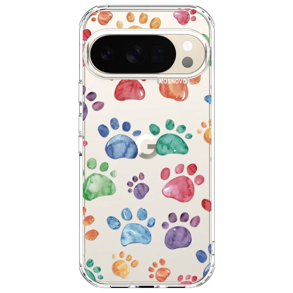 Colorful Paw Phone Case - Google Pixel 10 Pro XL Case – MOSNOVO