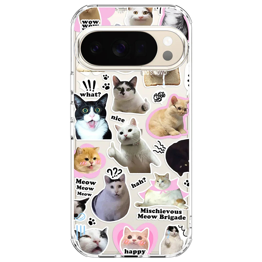 The Cat Brigade Phone Case - Google Pixel 10 Pro XL Case – MOSNOVO