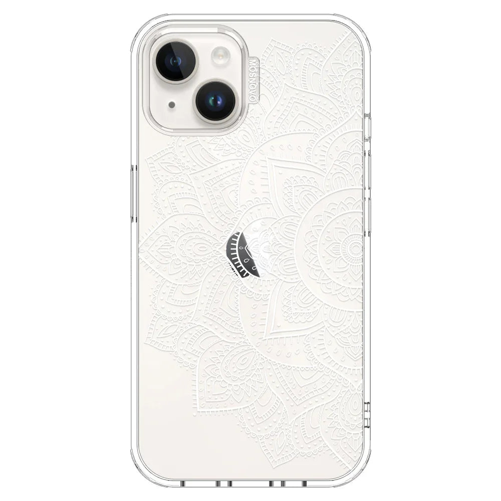 Half Mandala Phone Case - iPhone 14 Case – MOSNOVO