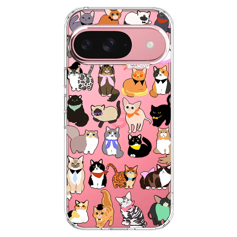 Cute Cat Phone Case - Google Pixel 9 Case – MOSNOVO