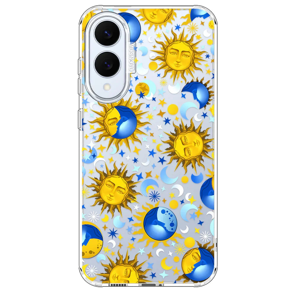 Celestial Sun Moon Phone Case - Samsung Galaxy S25 Edge Case – MOSNOVO