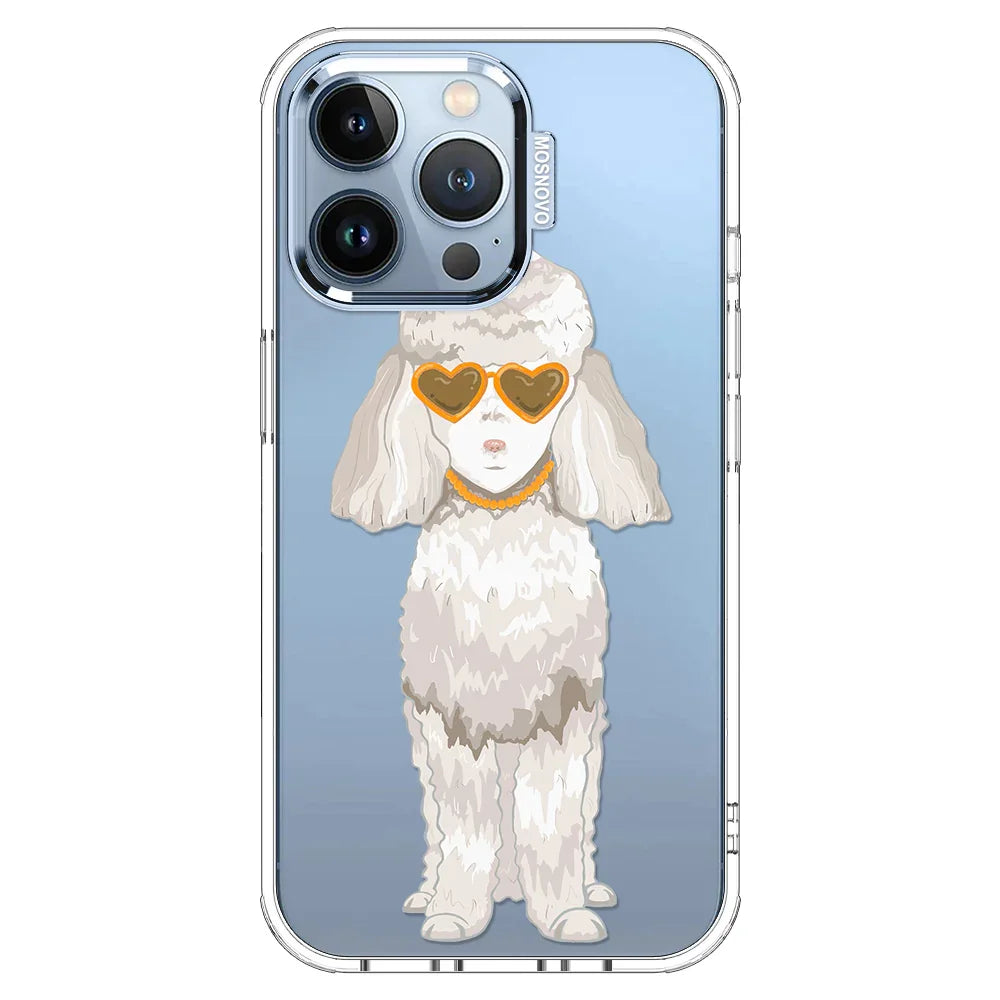 Elegant Poodle Phone Case - iPhone 13 Pro Case – MOSNOVO