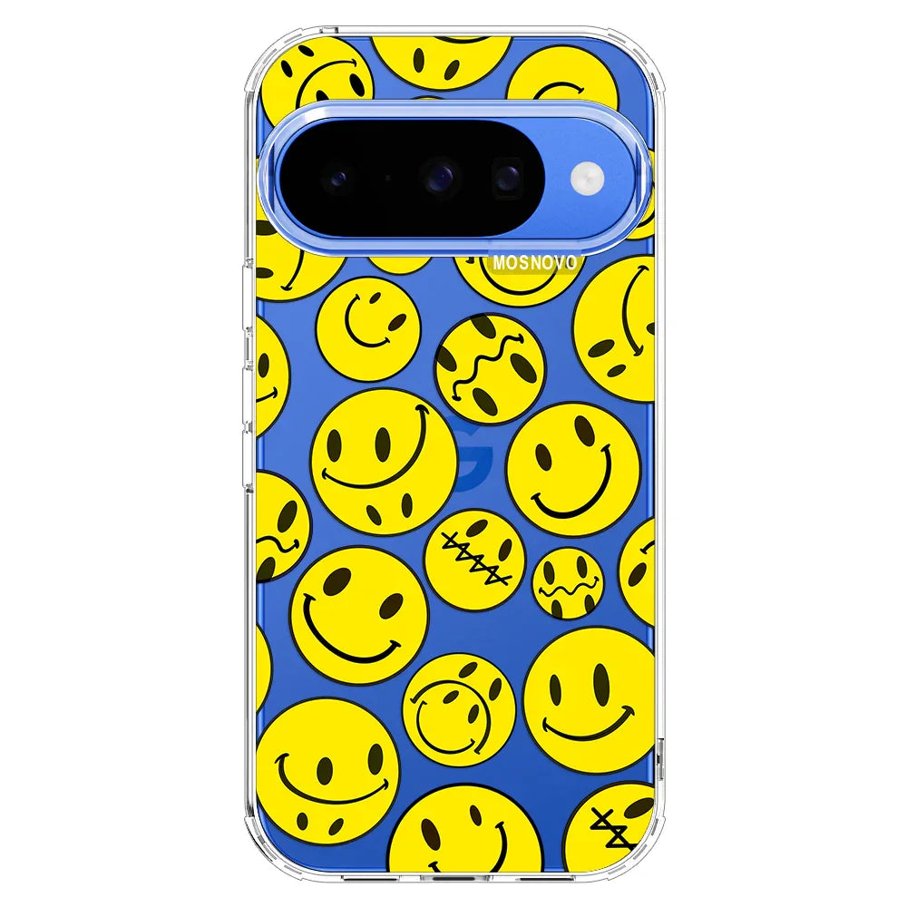 Smiley Face Phone Case - Google Pixel 10 Case – MOSNOVO