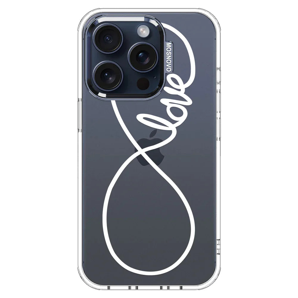 Infinity Love Phone Case - iPhone 15 Pro Case – MOSNOVO