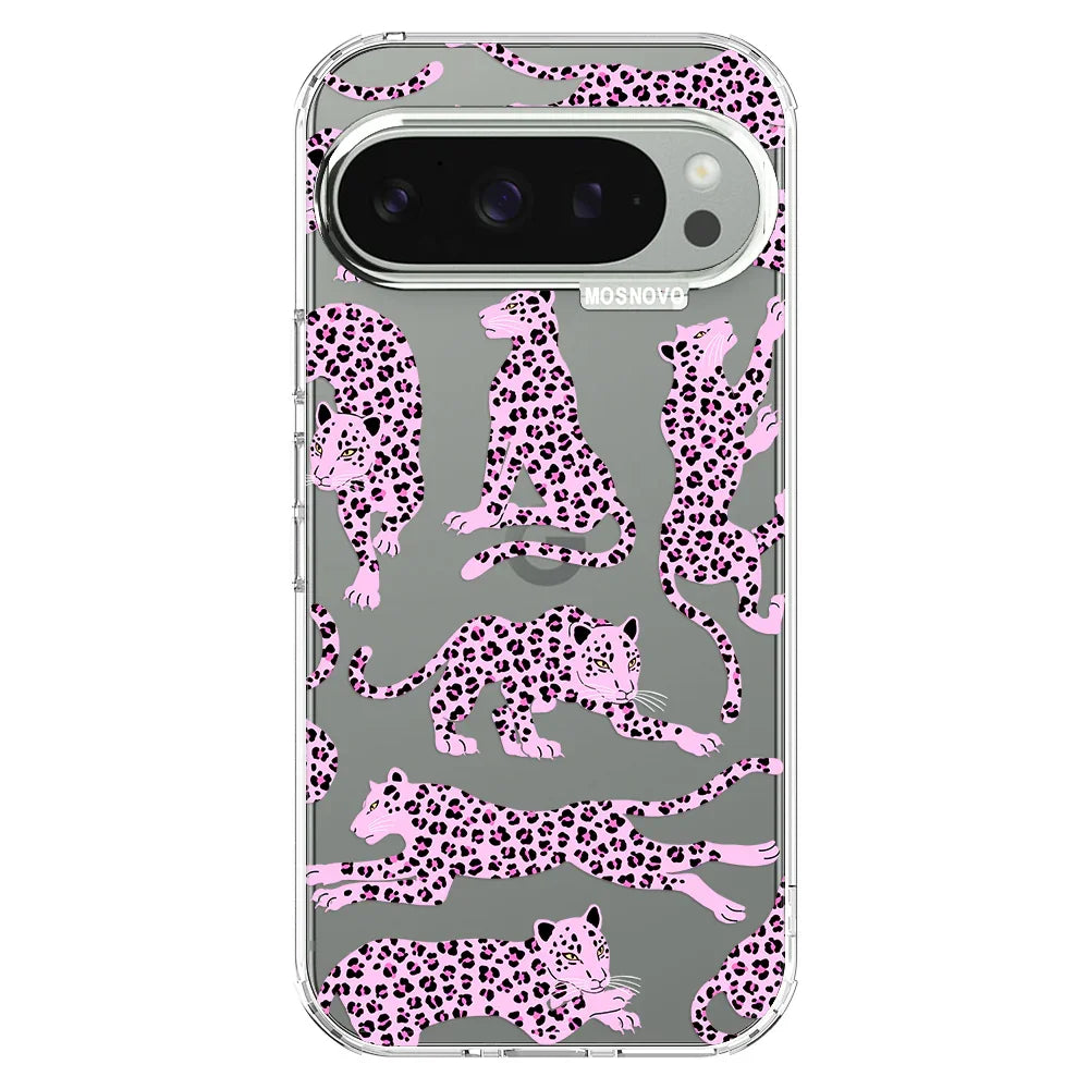 Pink Leopard Phone Case - Google Pixel 9 Pro Case – MOSNOVO