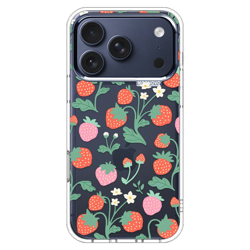 Cute Strawberry Phone Case - iPhone 17 Pro Case – MOSNOVO