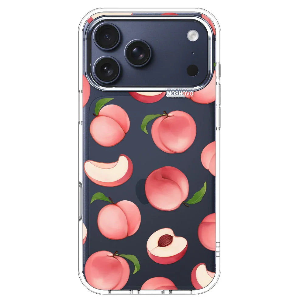 Cute Peach Phone Case - iPhone 17 Pro Max Case – MOSNOVO