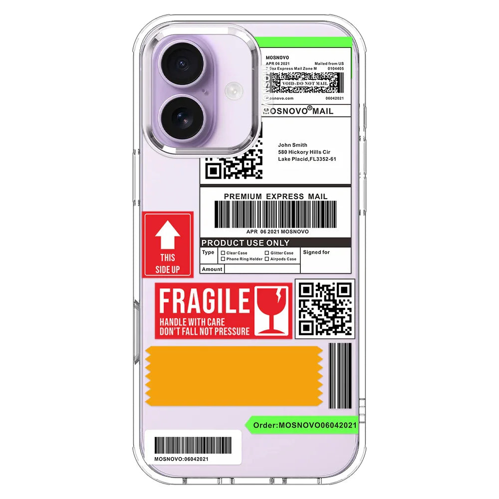 MOSNOVO LABEL Phone Case - iPhone 17 Case