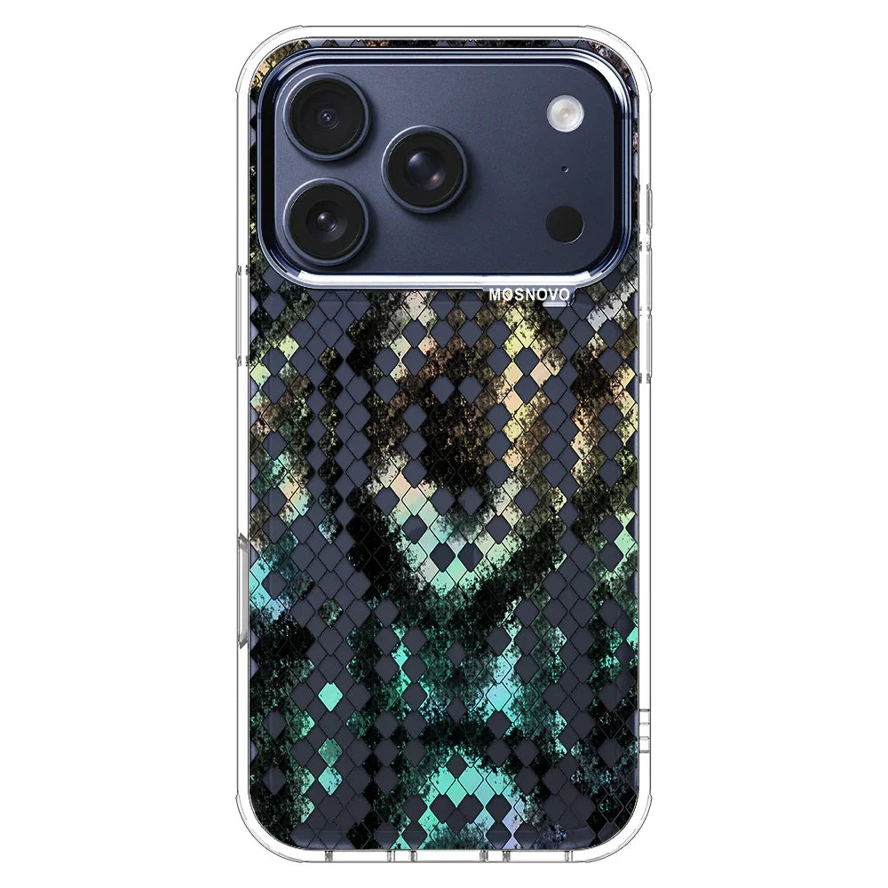 Rainbow Snake Print Phone Case - iPhone 17 Pro Case – MOSNOVO
