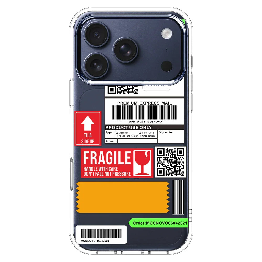 MOSNOVO LABEL Phone Case - iPhone 17 Pro Case