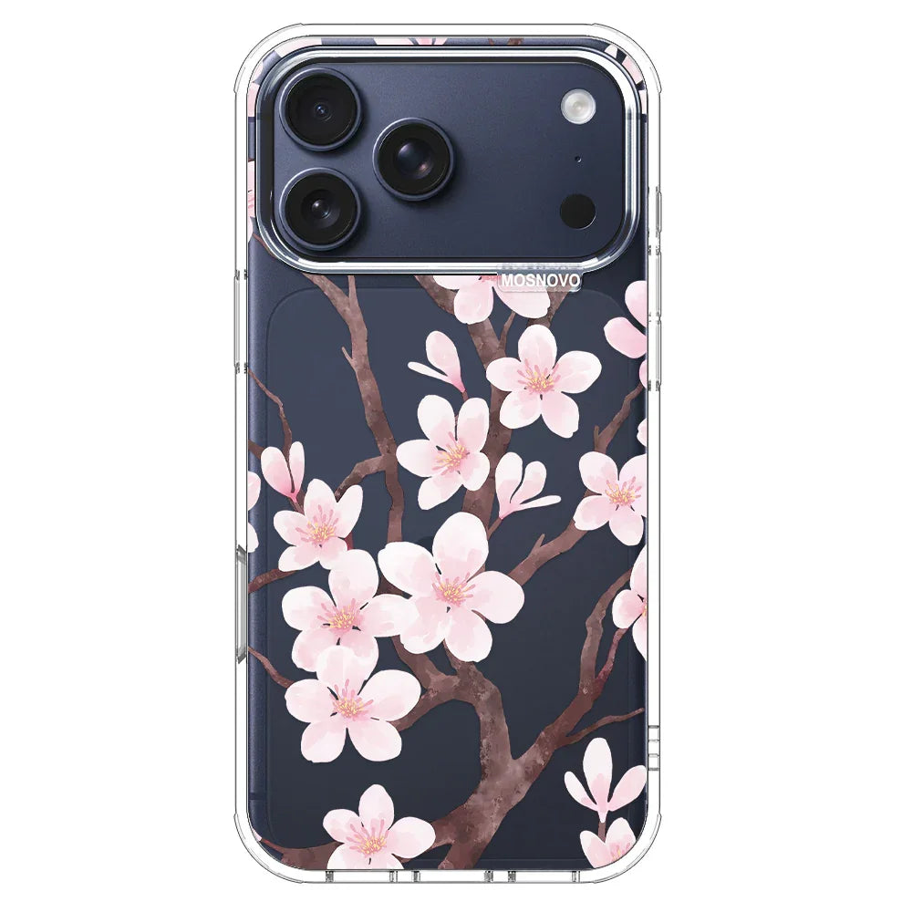Cherry Blossom Flower Phone Case - iPhone 17 Pro Max Case – MOSNOVO