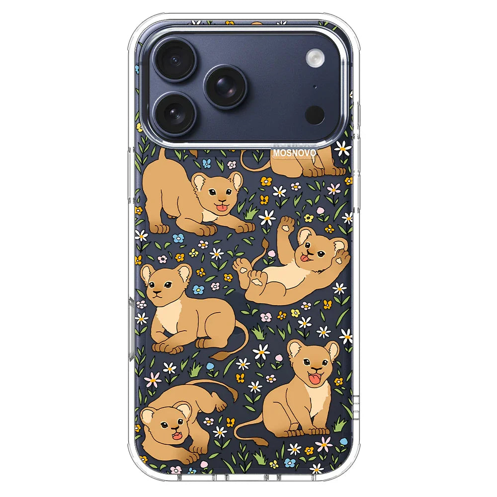 Cute Lion Phone Case - iPhone 17 Pro Max Case – MOSNOVO