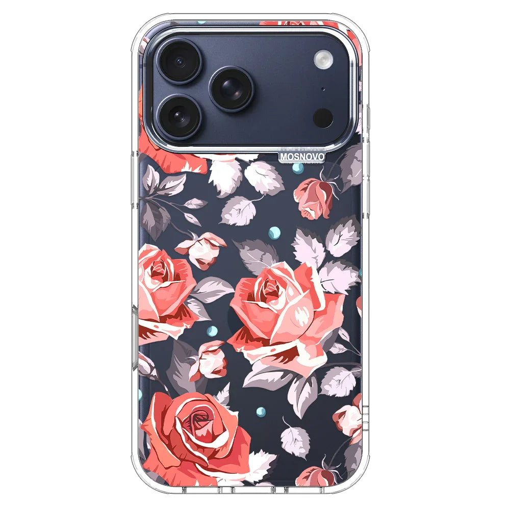 Retro Floral Phone Case - iPhone 17 Pro Max Case – MOSNOVO