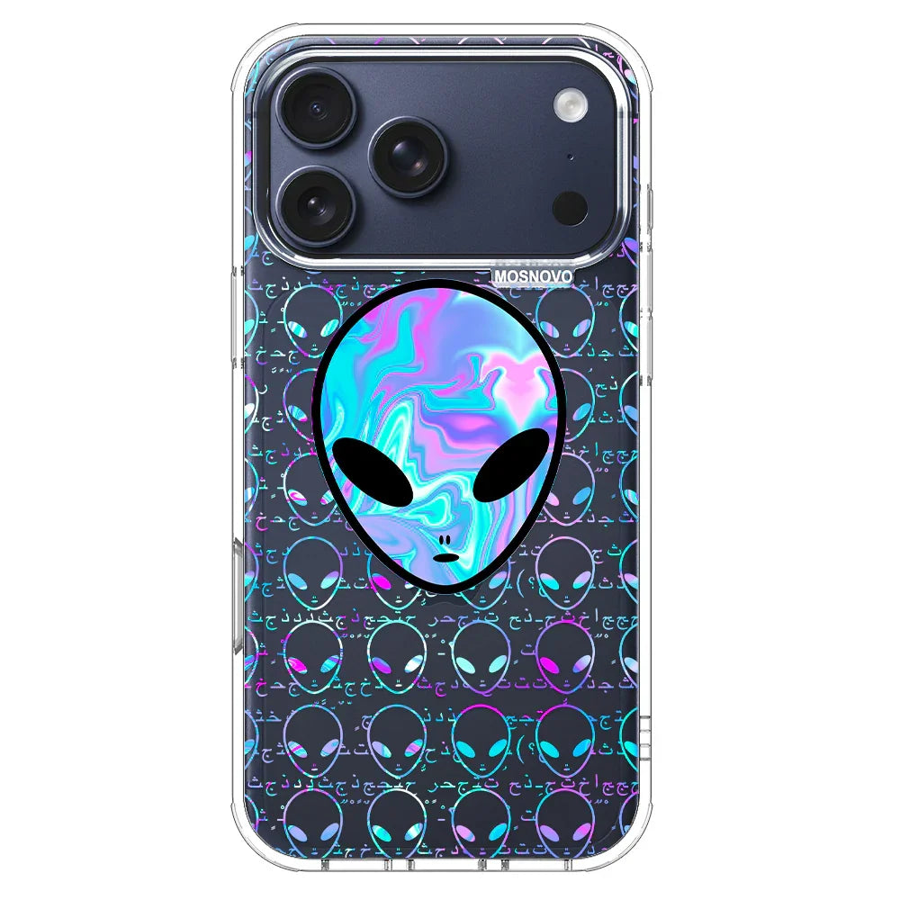 Space Alien Phone Case - iPhone 17 Pro Max Case – MOSNOVO