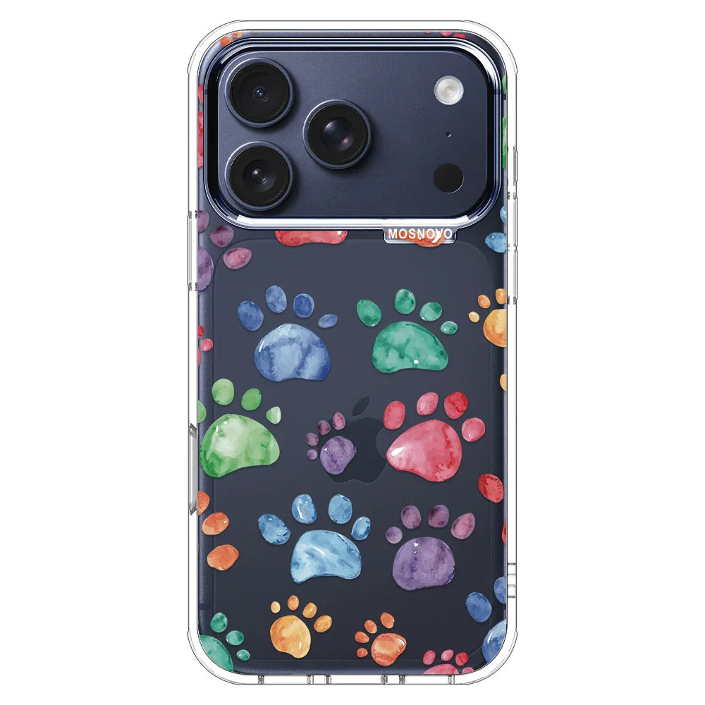 Colorful Paw Phone Case - iPhone 17 Pro Case – MOSNOVO