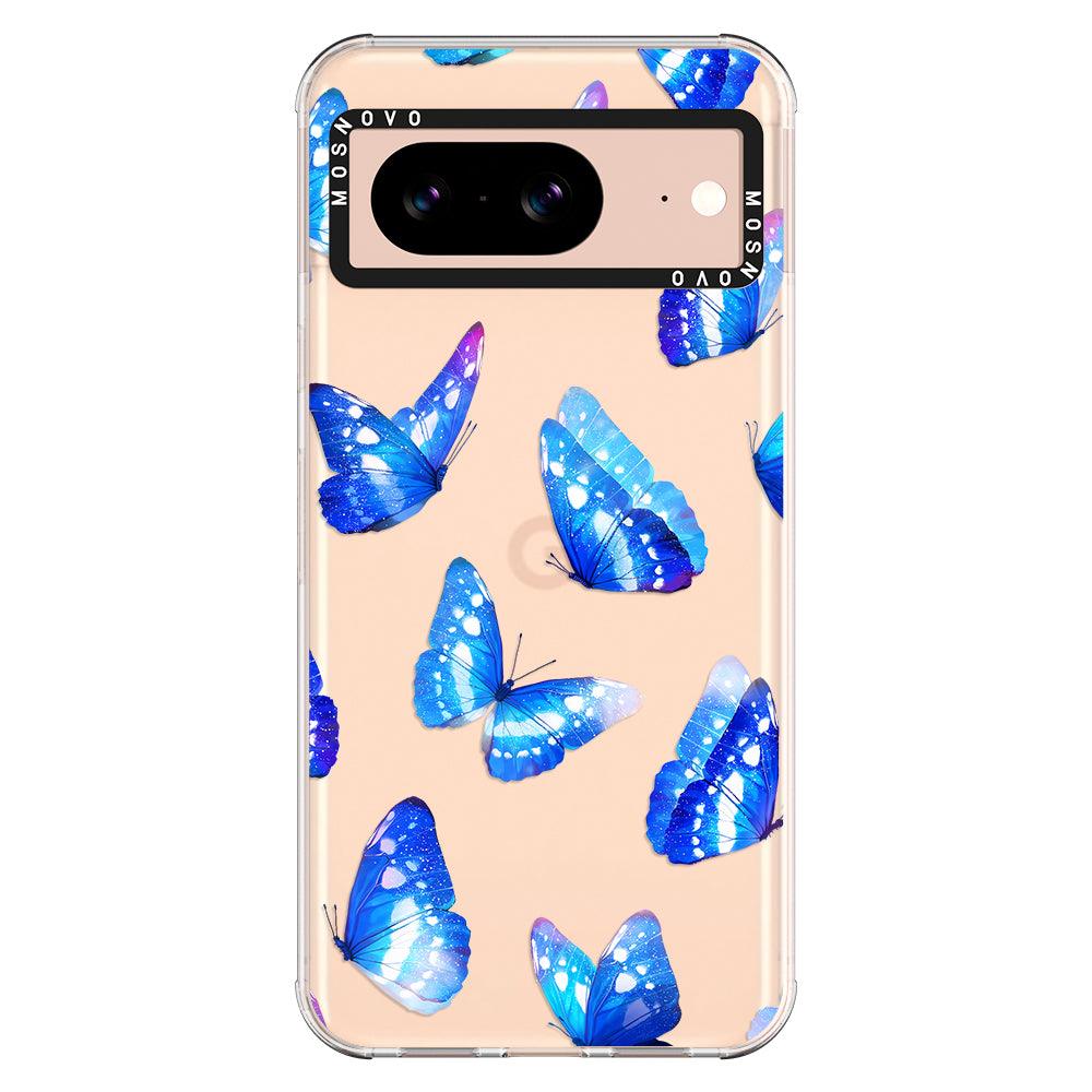Blue Butterflies Phone Case - Google Pixel 8 Case – MOSNOVO