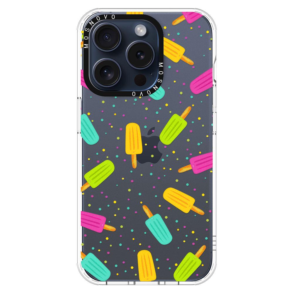 Rainbow Ice Pop Phone Case - iPhone 15 Pro Case – MOSNOVO