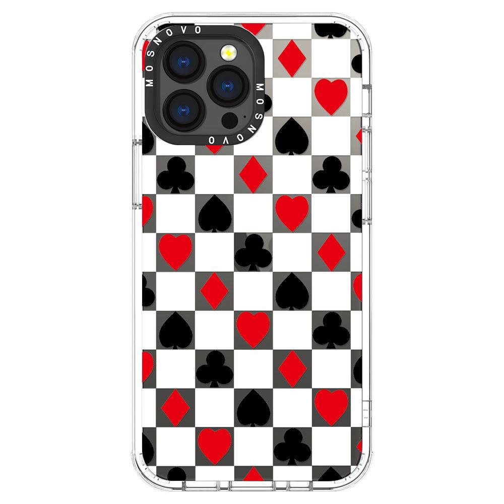 Checker Poker Phone Case - iPhone 13 Pro Max Case – MOSNOVO