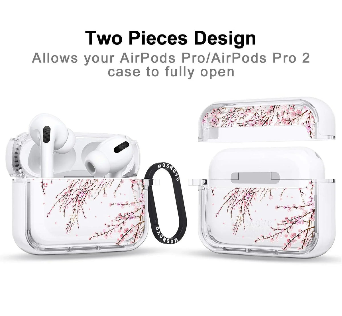 Cherry Blossom AirPods Pro 2 Case (2nd Generation) – MOSNOVO