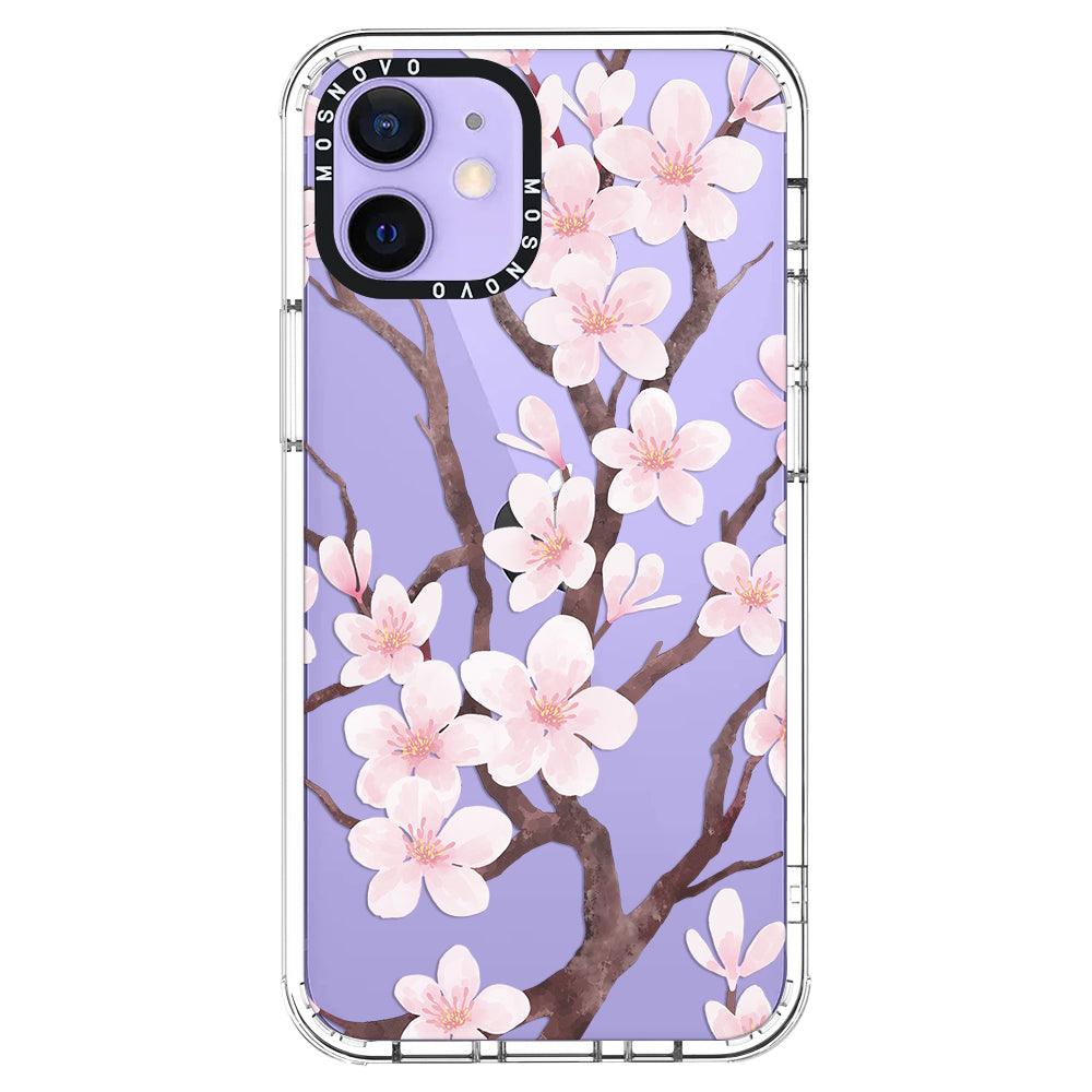 Cherry Blossom Flower Phone Case - iPhone 12 Mini Case – MOSNOVO