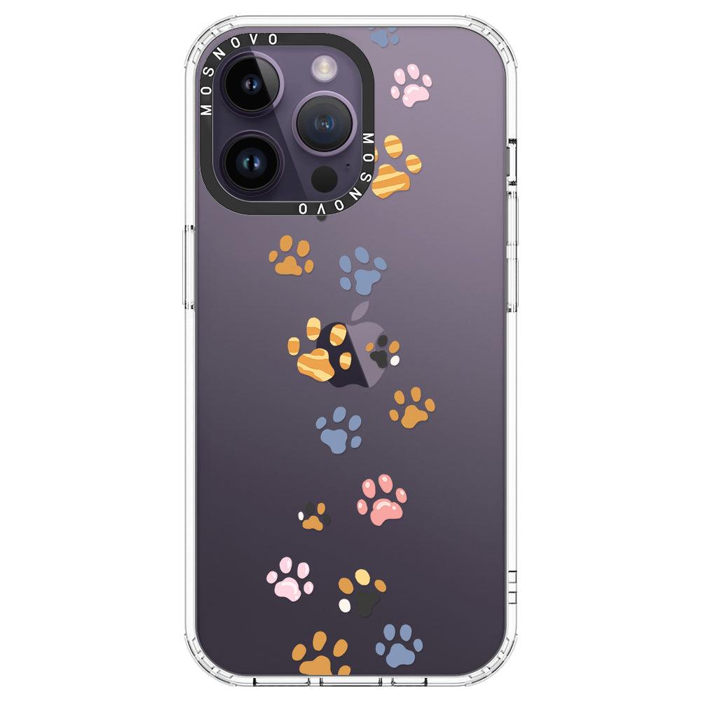 Colorful Paw Phone Case - iPhone 14 Pro Max Case – MOSNOVO