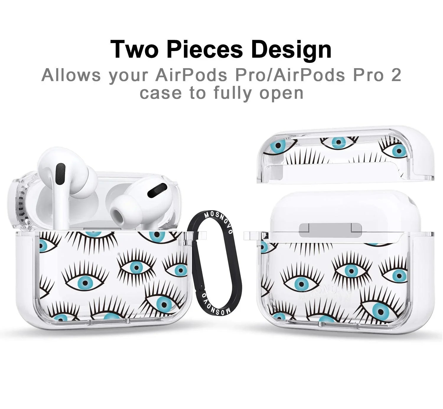 Evil Eyes AirPods Pro 2 Case (2nd Generation) – MOSNOVO