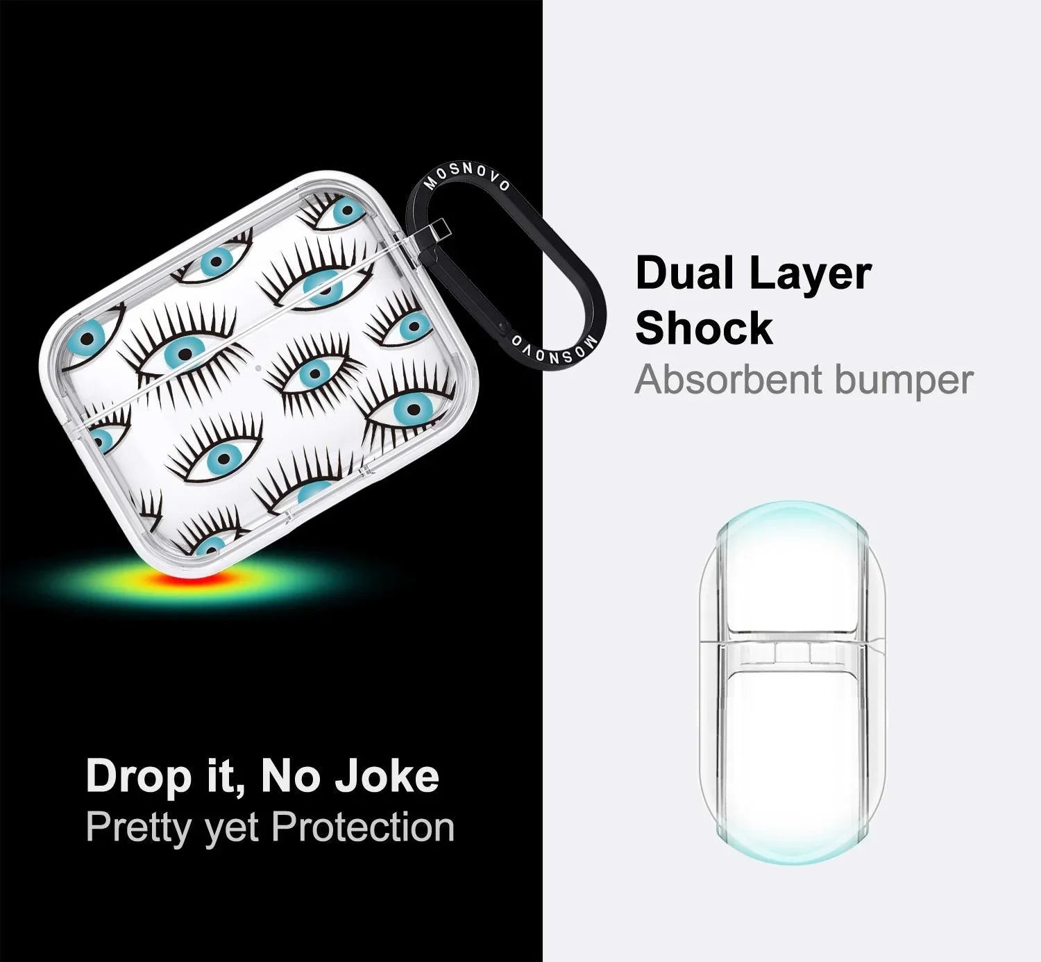 Evil Eyes AirPods Pro 2 Case (2nd Generation) – MOSNOVO