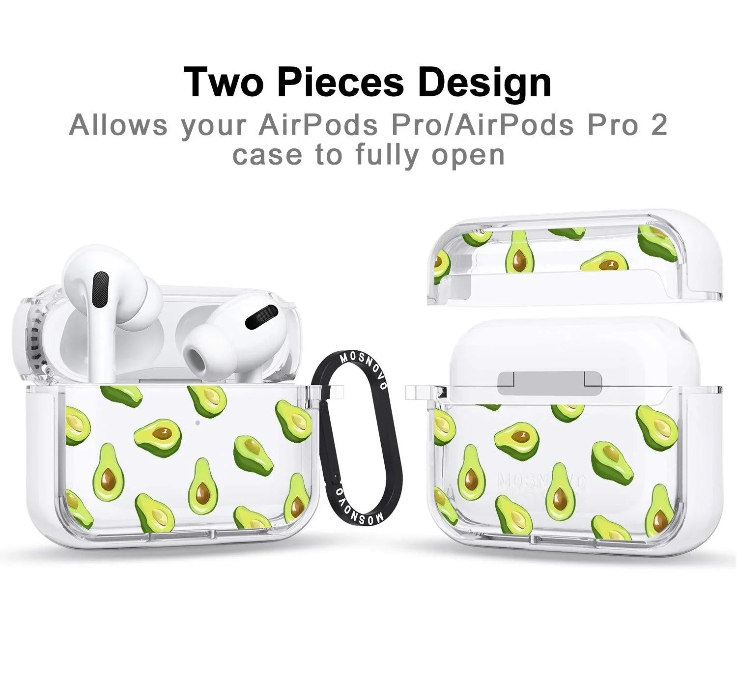 Fleshy Avocado AirPods Pro 2 Case (2nd Generation) – MOSNOVO