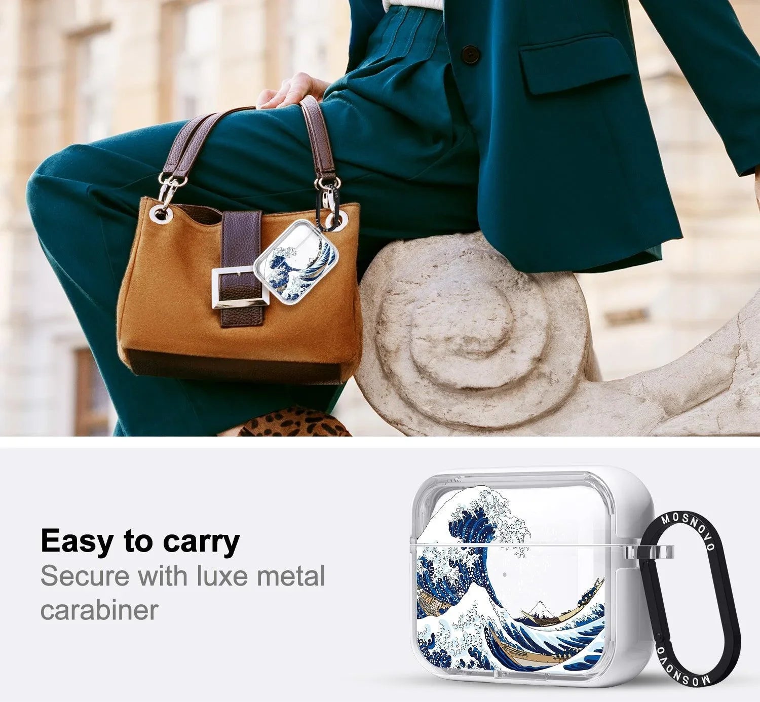 Great Wave AirPods Pro 2 Case (2nd Generation) – MOSNOVO