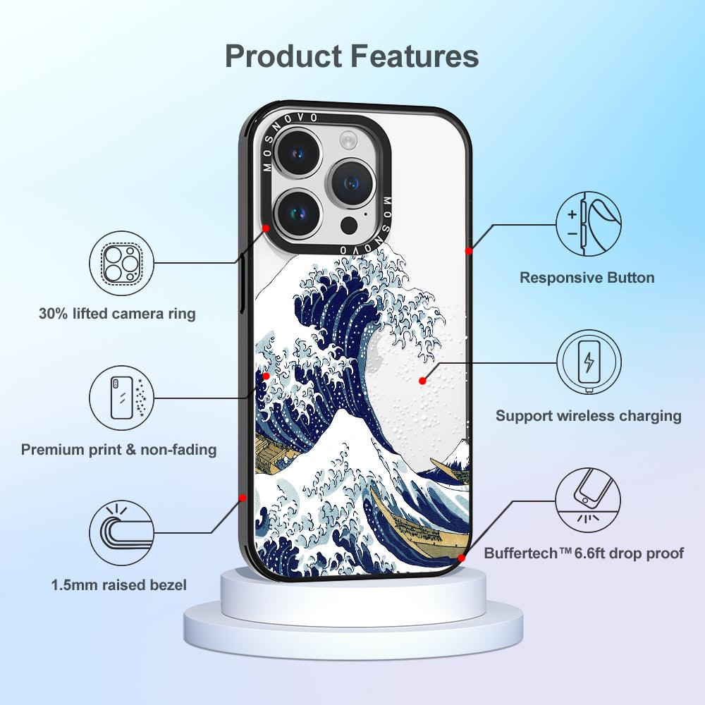 Great Wave Phone Case - iPhone 14 Pro Case – MOSNOVO