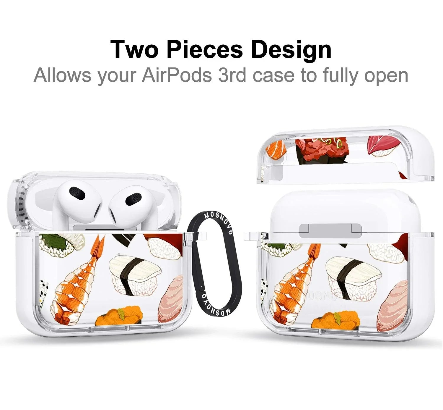 Mixed Sushi AirPods 3 Case (3rd Generation) – MOSNOVO