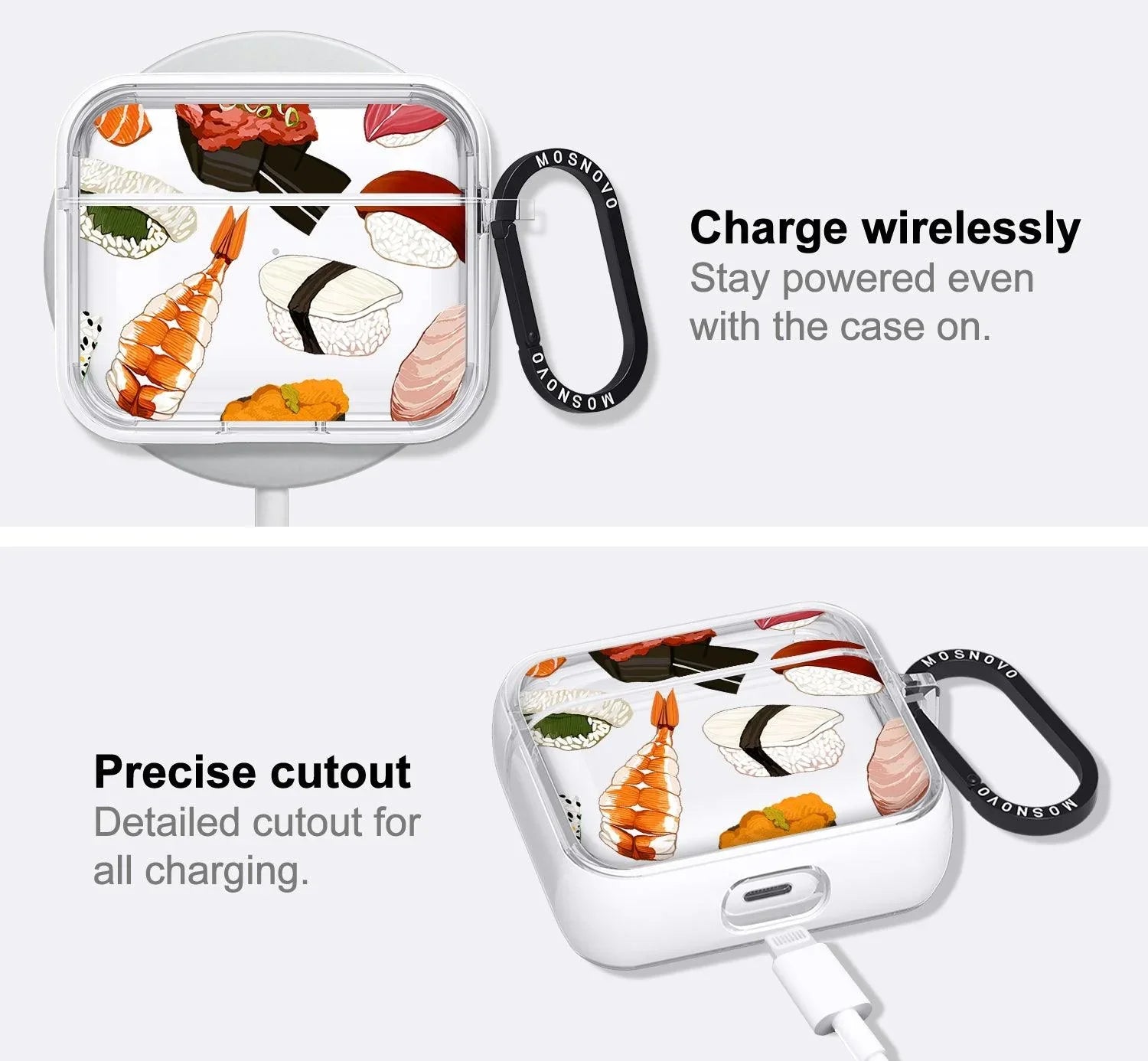 Mixed Sushi AirPods 3 Case (3rd Generation) – MOSNOVO