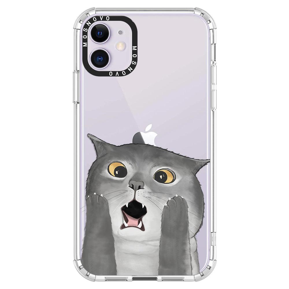 OMG Cat Phone Case - iPhone 11 Case – MOSNOVO