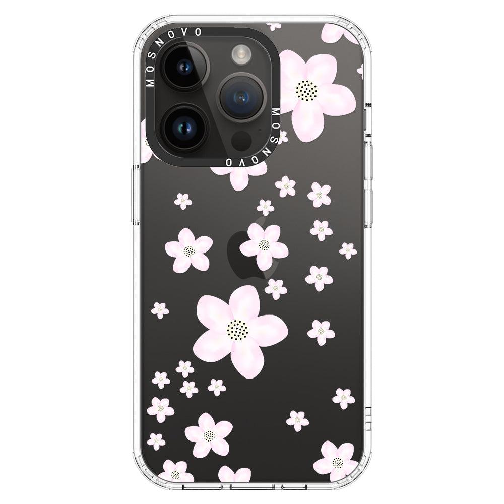 Pink Cherry Blossom Phone Case - iPhone 14 Pro Case – MOSNOVO