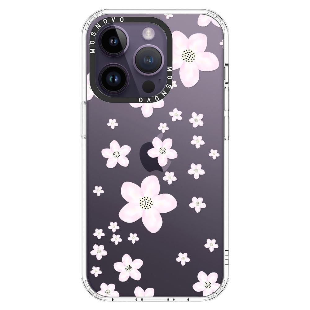 Pink Cherry Blossom Phone Case - iPhone 14 Pro Case – MOSNOVO