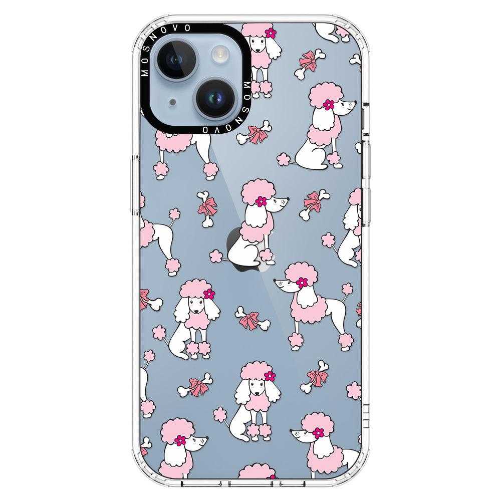 Pink Poodle Phone Case - iPhone 14 Case – MOSNOVO