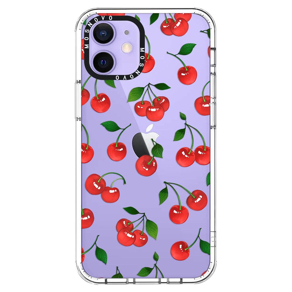 Poppy Cherry Phone Case - iPhone 12 Case – MOSNOVO
