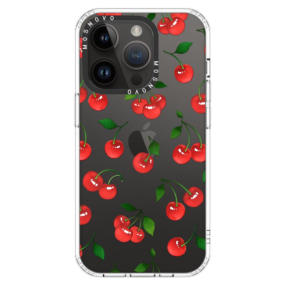Poppy Cherry Phone Case - iPhone 14 Pro Case – MOSNOVO
