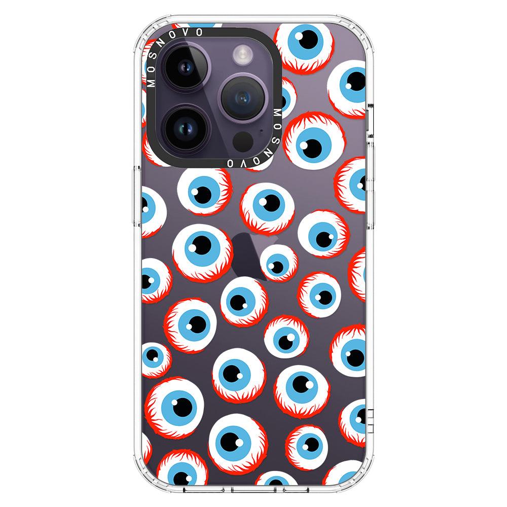 Scary Eyeball Phone Case - iPhone 14 Pro Case – MOSNOVO