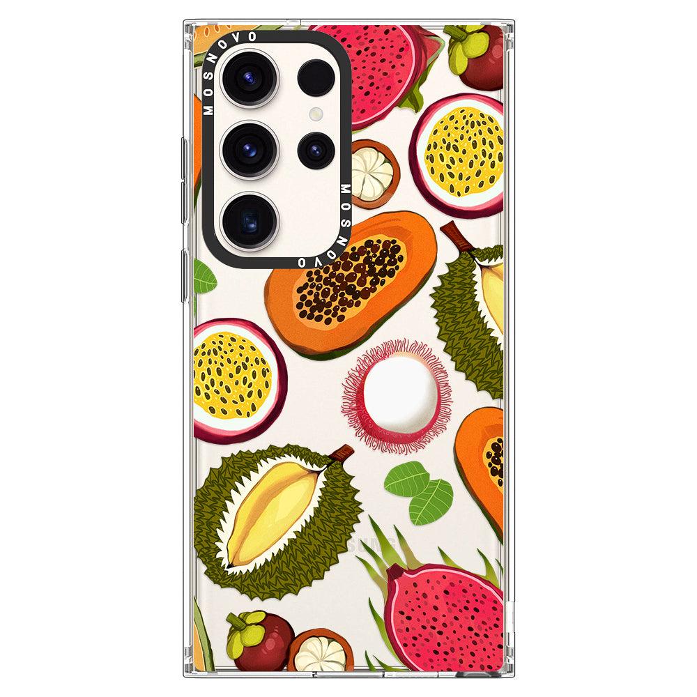 Tropical Fruits Phone Case - Samsung Galaxy S23 Ultra Case – MOSNOVO