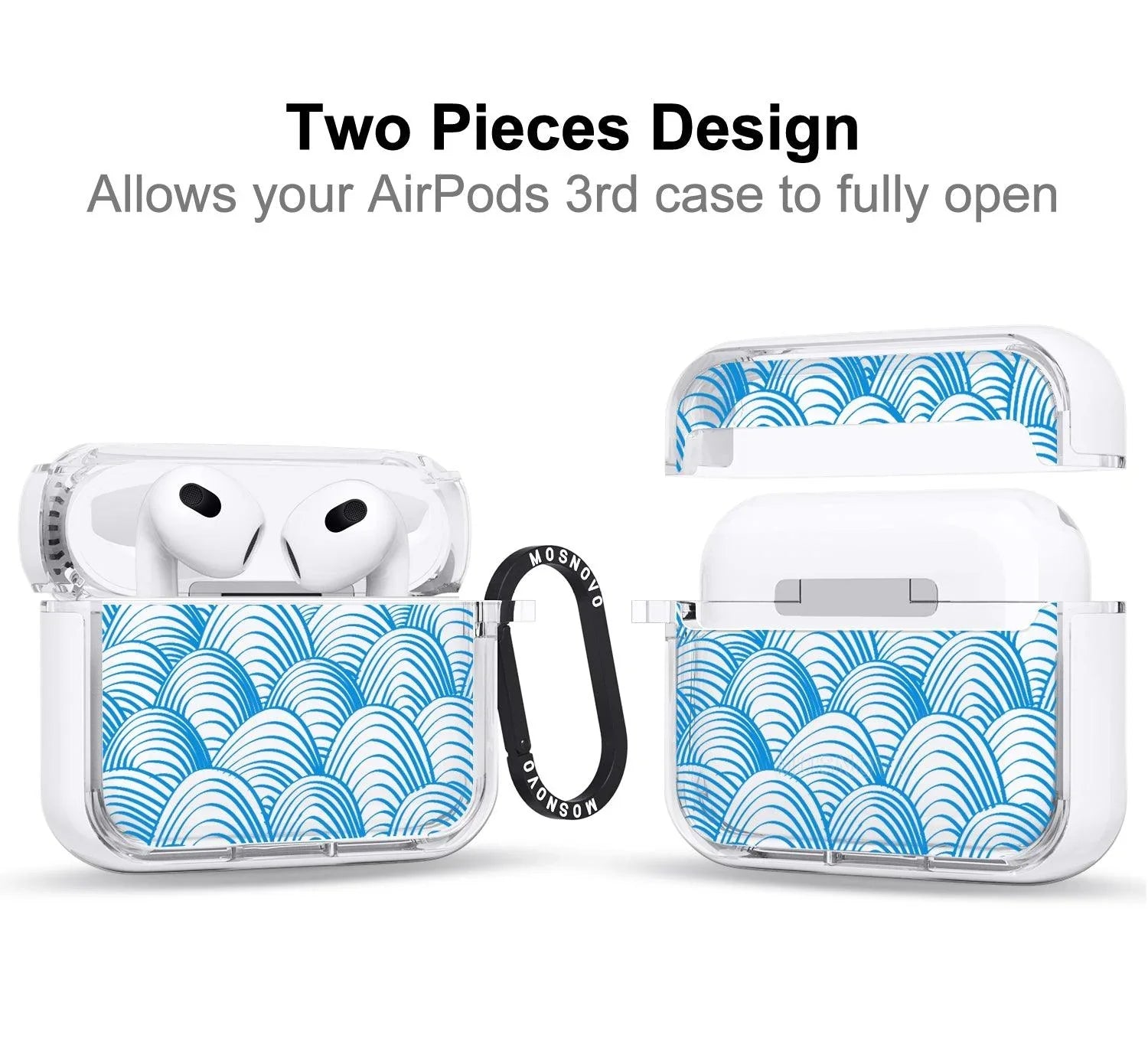Wavy Wave AirPods 3 Case (3rd Generation) – MOSNOVO